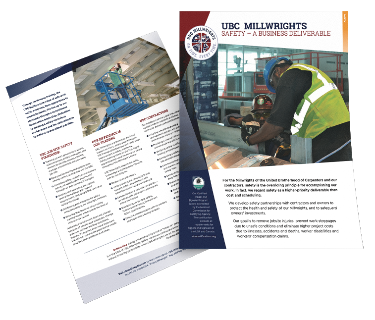 Millwright Safety Standards Training | UBC Millwright Local 1460